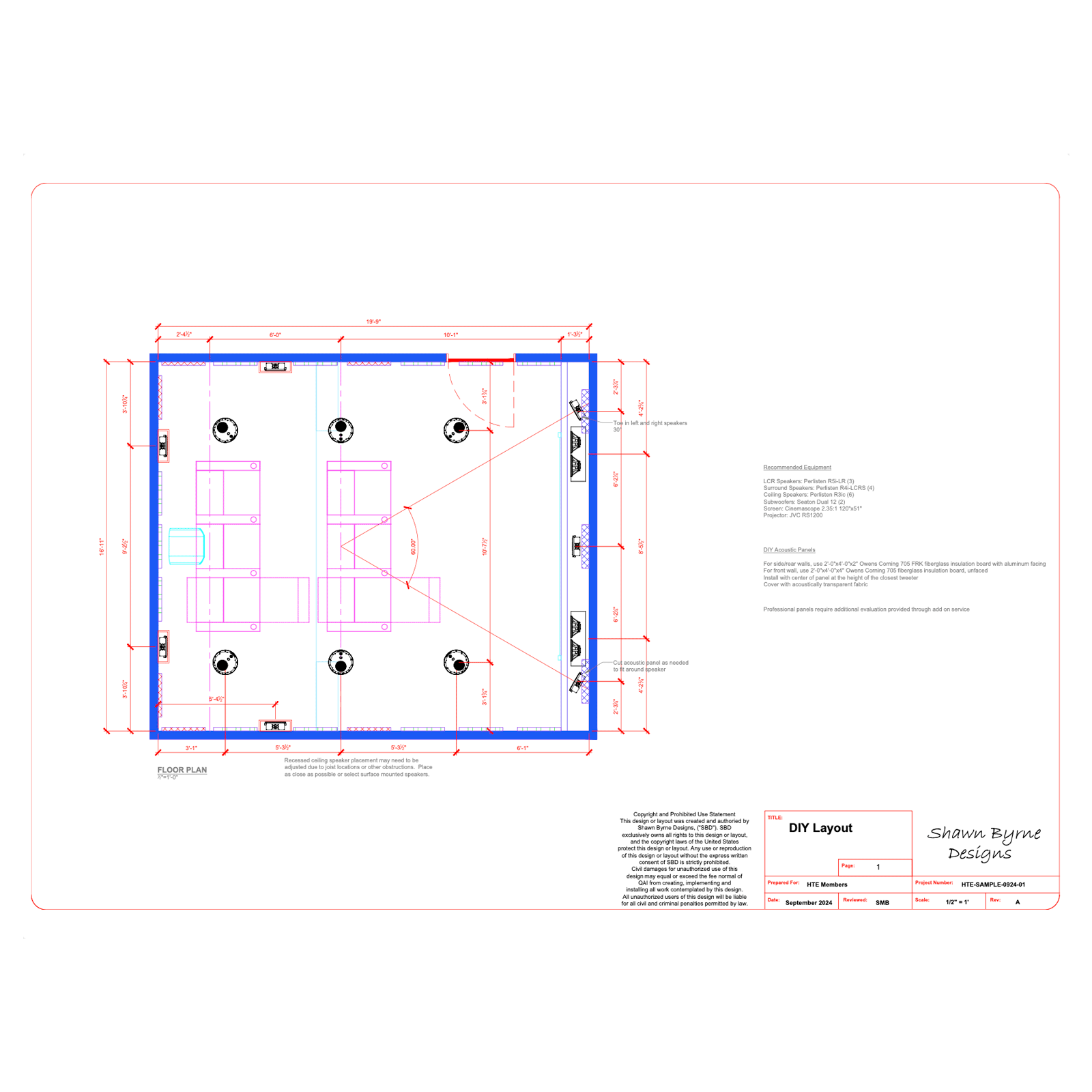 HTE DIY Layout – Home Theater Enthusiasts